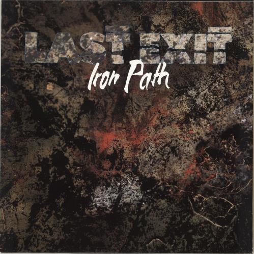 Last Exit Iron Path UK vinyl LP album (LP record) (707484)