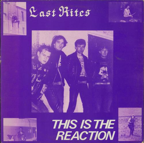 Last Rites This Is The Reaction UK vinyl LP album (LP record) (792899)