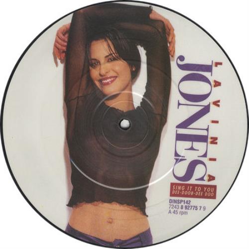 Lavinia Jones Sing It To You UK 7" vinyl single (7 inch record / 45 ...