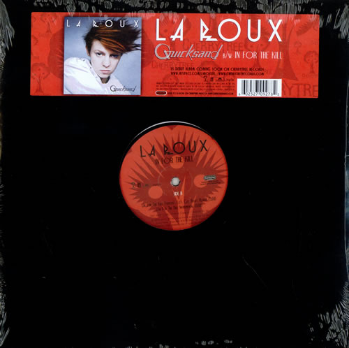 La Roux Quicksand US 12" vinyl single (12 inch record / Maxi-single ...