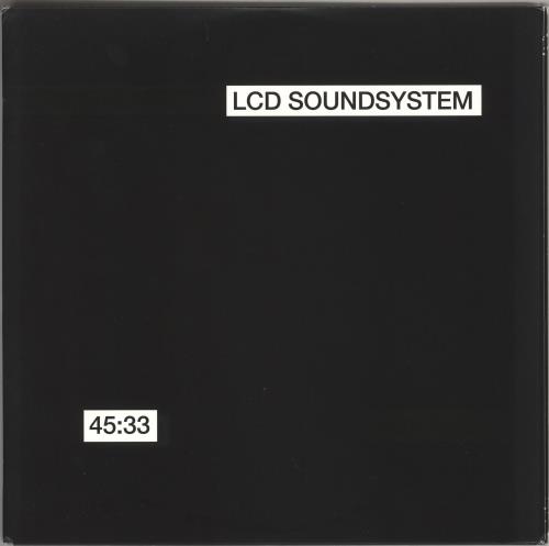 LCD Soundsystem 45:33 US 2-LP vinyl record set (Double LP Album) (724973)