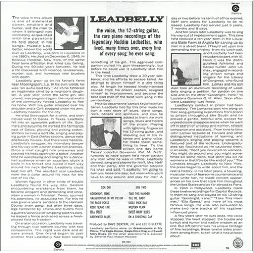 Leadbelly Leadbelly - 180gm UK vinyl LP album (LP record) (420666)