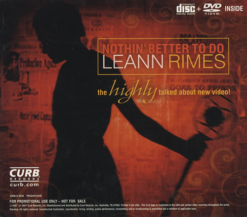 Leann Rimes Family US Promo 2-disc CD/DVD set (475030)