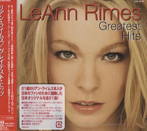 Leann Rimes Greatest Hits Japanese Promo CD album (CDLP) (320889)