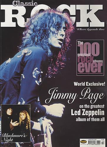 Led Zeppelin Classic Rock - Christmas 2001 UK magazine (403916 ...