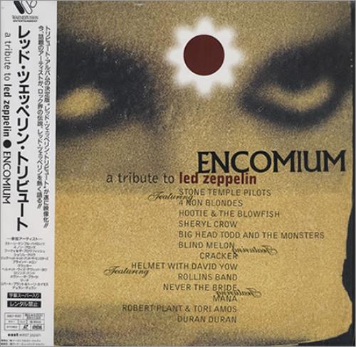 Led Zeppelin Encomium - A Tribute To Led Zeppelin Japanese laserdisc ...