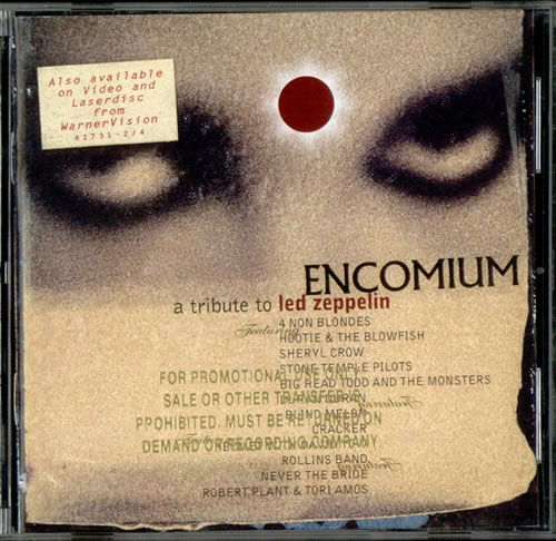 Led Zeppelin Encomium - A Tribute To Led Zeppelin US Promo CD album ...
