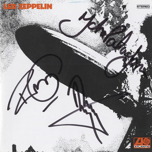 Led Zeppelin Led Zeppelin - Autographed German CD album (CDLP) (327540)