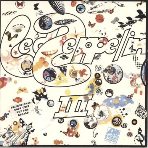 Led Zeppelin Led Zeppelin III - Promo stickered UK CD album (CDLP) (693521)
