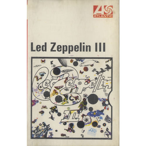 Led Zeppelin Led Zeppelin III UK cassette album (525428)