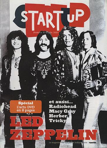 Led Zeppelin Start Up French magazine (402285) NUMBER 83
