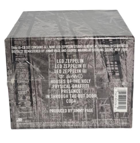 Led Zeppelin The Complete Studio Recordings US CD Album Box Set (456545)