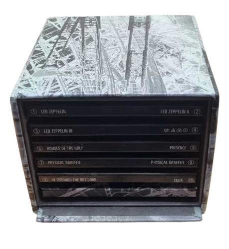 Led Zeppelin The Complete Studio Recordings US CD Album Box Set (805961)