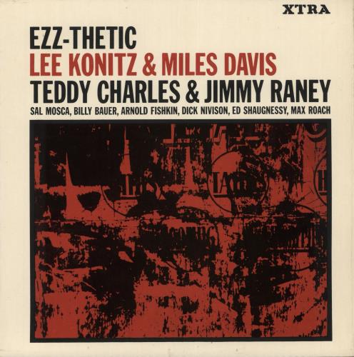 Lee Konitz Ezz-Thetic UK vinyl LP album (LP record) (565240)