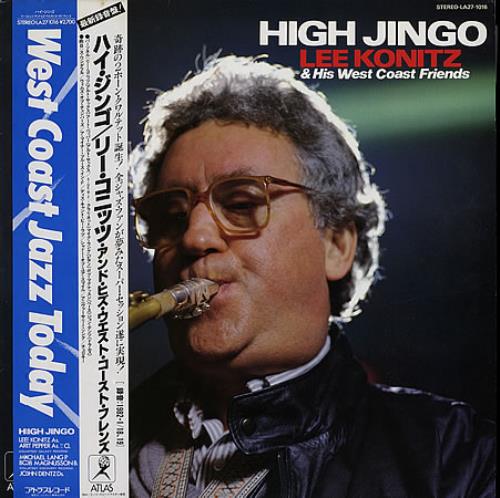 Lee Konitz High Jingo Japanese vinyl LP album (LP record) (364729)