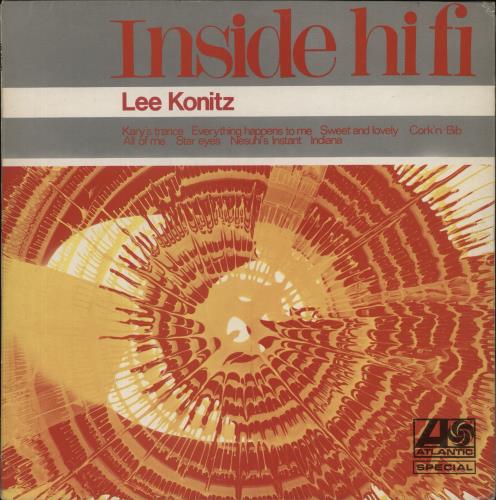 Lee Konitz Inside Hi-Fi UK vinyl LP album (LP record) (446092)