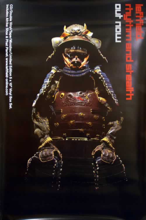 Leftfield Rhythm And Stealth UK Promo poster (611237)