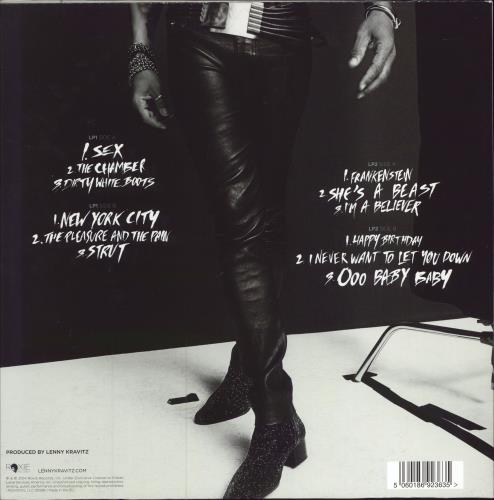 Lenny Kravitz Strut UK 2-LP vinyl record set (Double LP Album) (781799)