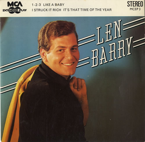 Len Barry Len Barry EP - A Label UK Promo 7" vinyl single (7 inch ...