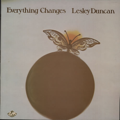 Lesley Duncan Everything Changes UK vinyl LP album (LP record) (573587)