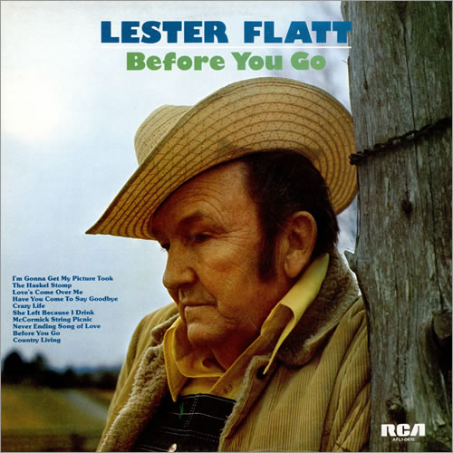 Lester Flatt Before You Go UK vinyl LP album (LP record) (461315)