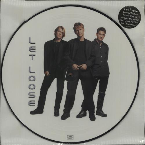 Let Loose Let Loose UK picture disc LP (vinyl picture disc album) (100471)