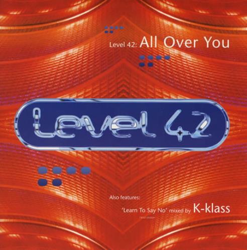 Level 42 All Over You - Red Sleeve UK 12" vinyl single (12 inch record ...