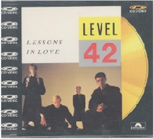 Level 42 Lessons In Love - C.D. Video UK CD single (CD5 / 5") (26612)