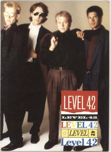 Level 42 World Machine - Group Cover UK tour programme (712815) TOUR ...
