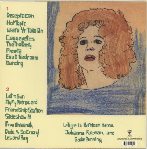 Le Tigre Le Tigre UK vinyl LP album (LP record) (690750)