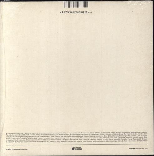 Liam Gallagher All You're Dreaming Of... - Red - Sealed UK 7" vinyl single (7 inch record / 45 ...