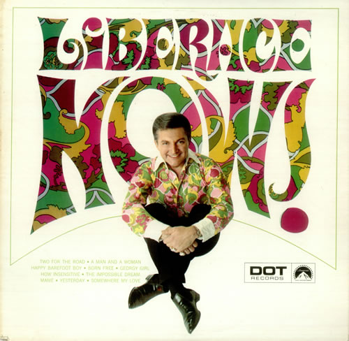 Liberace Now! UK Promo vinyl LP album (LP record) (451678)