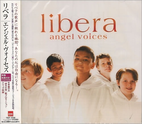 Libera Angel Voices Japanese Promo CD album (CDLP) (487645)