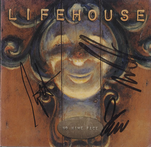 Lifehouse No Name Face - Autographed US CD album (CDLP) (207583)