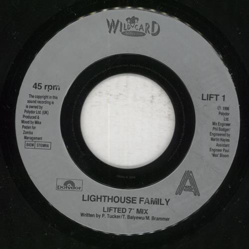 Lighthouse Family Lifted UK 7" vinyl single (7 inch record / 45) (855207)