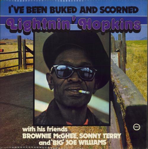 Lightnin' Hopkins I've Been Buked And Scorned UK vinyl LP album (LP ...
