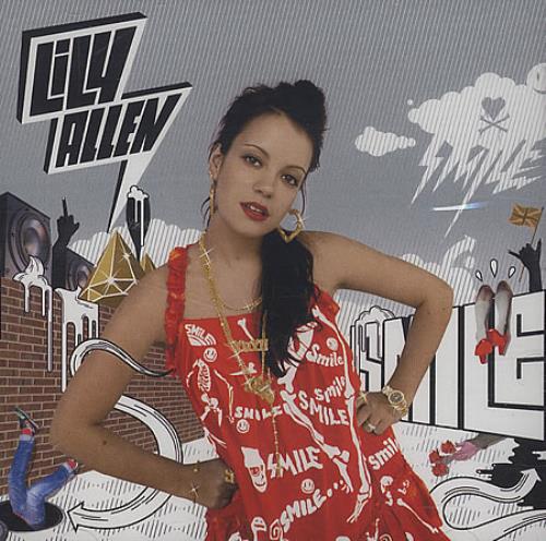 Lily Allen Smile US Promo CD single (CD5 / 5") (397602)