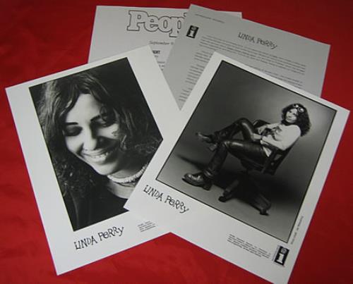 Linda Perry In Flight US Promo media press pack (388680) PRESS PACK