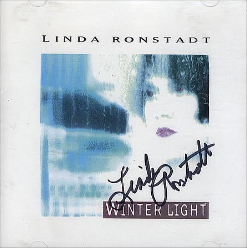 Linda Ronstadt Winter Light - Autographed US CD album (CDLP) (365998)