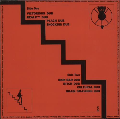 Linton Kwesi Johnson LKJ In Dub UK vinyl LP album (LP record) (479118)