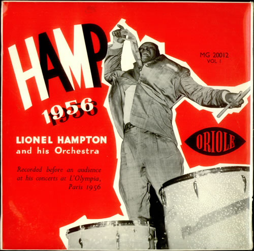 Lionel Hampton Hamp 1956 UK vinyl LP album (LP record) (536107)