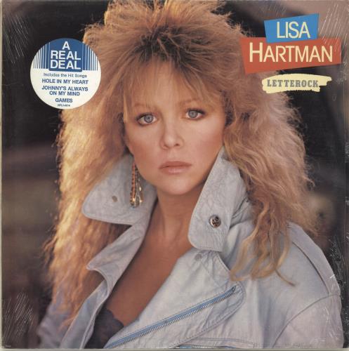 Lisa Hartman Letterock - stickered shrink US vinyl LP album (LP record ...