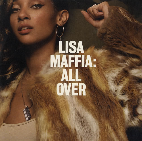 Lisa Maffia All Over UK Promo CD single (CD5 / 5") (477417)