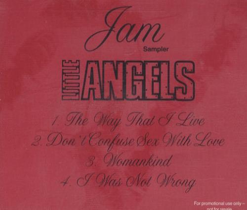 Little Angels Jam Sampler UK Promo CD album (CDLP) (11901)