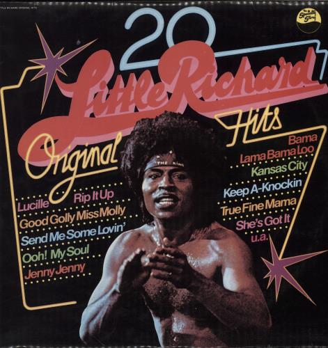 Little Richard 20 Original Hits UK vinyl LP album (LP record) (768618)