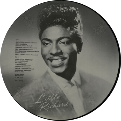 Little Richard Little Richard And His Band Danish picture disc LP ...
