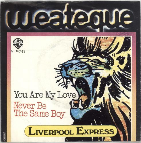 Liverpool Express You Are My Love Italian 7" vinyl single (7 inch ...