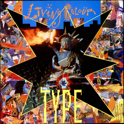 Living Colour Type UK 12" vinyl single (12 inch record / Maxi-single ...