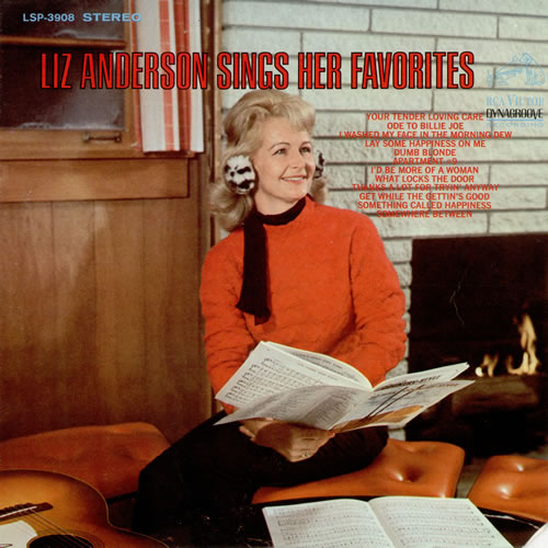 Liz Anderson Liz Anderson Sings Her Favorites US vinyl LP album (LP ...