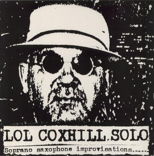 Lol Coxhill Solo UK vinyl LP album (LP record) (851898)
